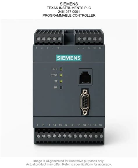 Siemens Texas Instruments Plc 2461267 0001 Programmable Controller