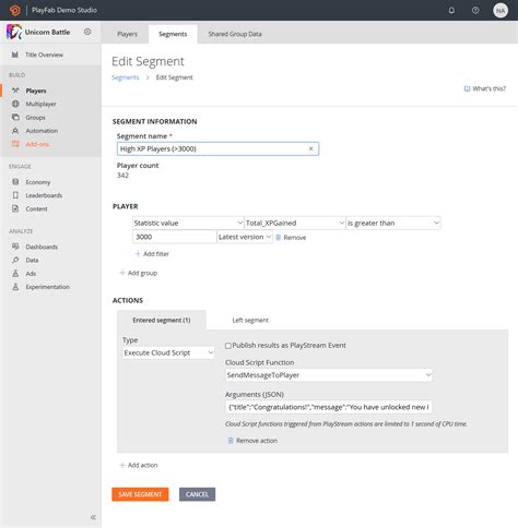 Playstream Event Capabilities Playfab Microsoft Learn