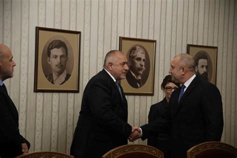 Бойко Борисов простил на Румен Радев