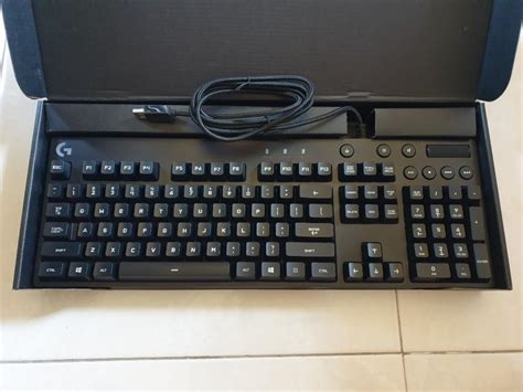 Logitech G810 Orion Spectrum Rgb Gaming Keyboard Computers And Tech Parts And Accessories
