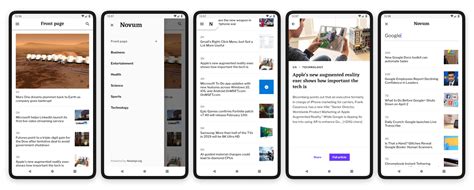 Novum Is A News App Built With Flutter Mobile App Development