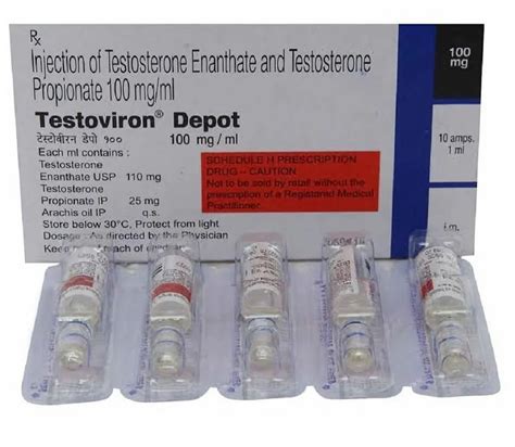 Testoviron Depot 100 Mg Injection At ₹ 252vial Testosterone Enanthate Injection In Pune Id