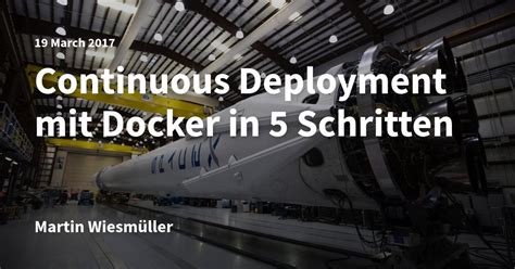 Continuous Deployment Mit Docker In 5 Schritten Angularde