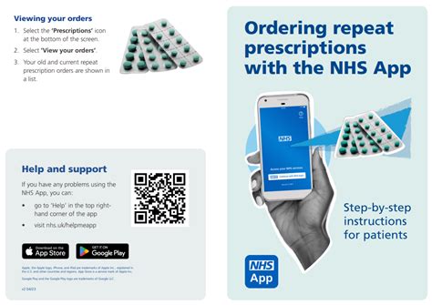 Order Prescriptions Via The Nhs App