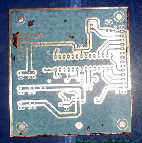 PCB Making Process Update Easy PCB At Home Circuits DIY
