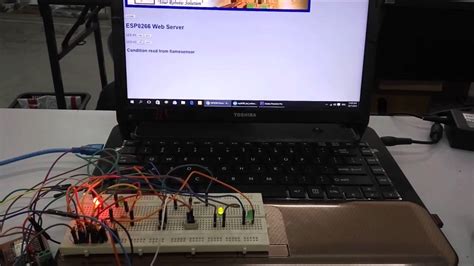 Esp8266 Webserver Demostration Video Youtube