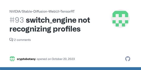 Switch Engine Not Recognizing Profiles Issue 93 NVIDIA Stable