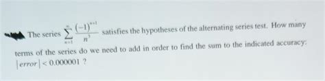 solved the series ∑n 1∞n3 −1 n 1 satisfies the hypotheses of