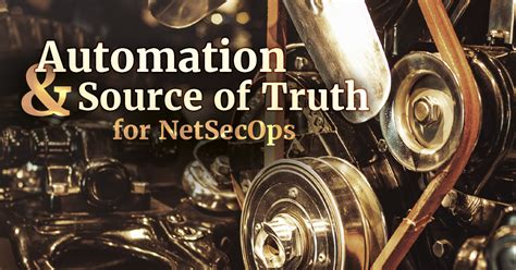 Netsecops Success Source Of Truth And Automation Efficientip