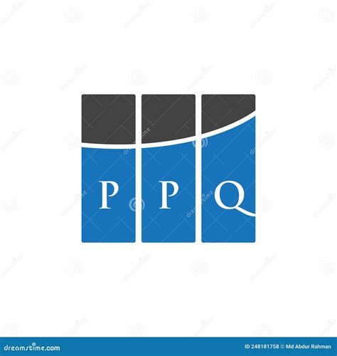 Ppq Letter Logo Design On White Background Ppq Creative Initials Letter Logo Concept Ppq