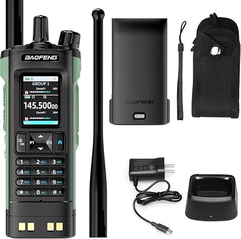 Amazon Com New BAOFENG UV 32 Walkie Talkie GPS 10W Bluetooth APP Programming Multi Band