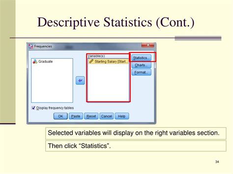 Ppt Using Spss Descriptive Statistics Powerpoint Presentation Free Download Id1608738
