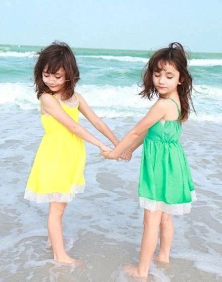 超q的混血双胞胎姐妹花 花瓣网