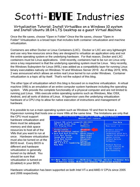 Virtualization Tutorial Pdf Virtual Machine Booting