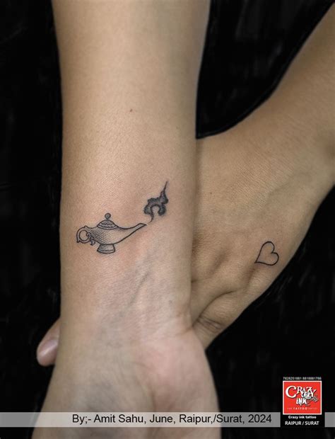 Genie Lamp Tattoo Raipur Tattoo Artist Surat Tattoo Artist Best Tattoo Artist Ink Tattoo