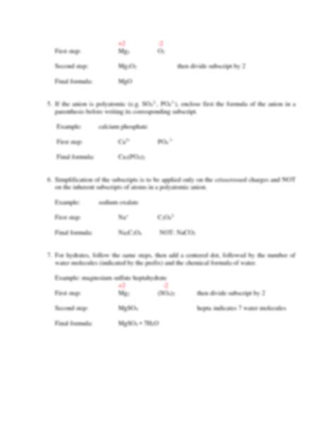 SOLUTION Naming Ionic Compounds Nomenclature Studypool