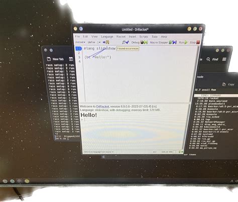 drracket on risc v hardware star64 r lisp