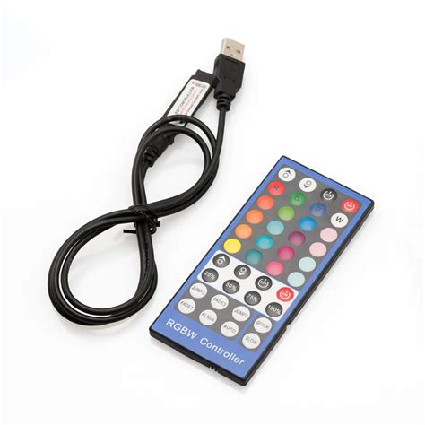 USB KEY IR RGBW Strip LED Controller Key IR Remote Controller For RGBW Or RGBWW LED Strip