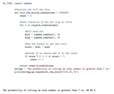 Simulating Probability Events In Python By Elliott Saslow Future