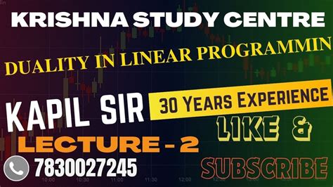 𝐂𝐇𝐀𝐏𝐓𝐄𝐑 𝟐 Lecture 2 𝐃𝐔𝐀𝐋𝐈𝐓𝐘 𝐈𝐍 𝐋𝐈𝐍𝐄𝐀𝐑 𝐏𝐑𝐎𝐆𝐑𝐀𝐌𝐌𝐈𝐍𝐆 Youtube