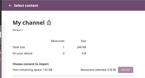 Make Import By Token Functionality More Discoverable · Issue 3654