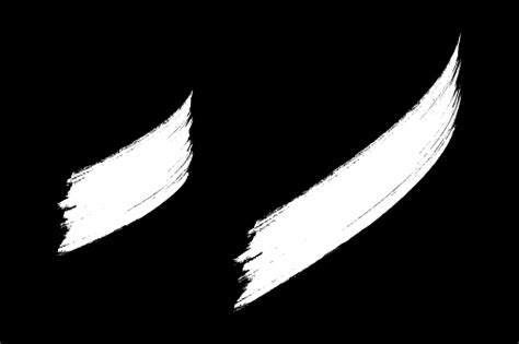 붓 세트 브러쉬 획 템플릿 그런 지 디자인 요소 흰색 수채화 질감 붓 스트로크입니다 더러운 조난 텍스처 배너 벡터 일러스트 레이 션 개체 그룹에 대한 스톡 벡터 아트 및