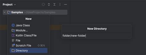 Add Items To Your Project Intellij Idea Documentation