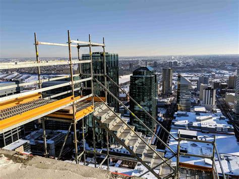 Stantec Tower True North Scaffold