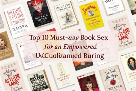 Top 10 Must Read Books On Sex For An Empowered Understanding