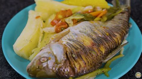 Una Receta Deliciosa Bocachico Tapado Youtube