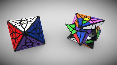 Mf8 Clover Octahedron Atomic Octahedron 3d Model By Sonnyg1