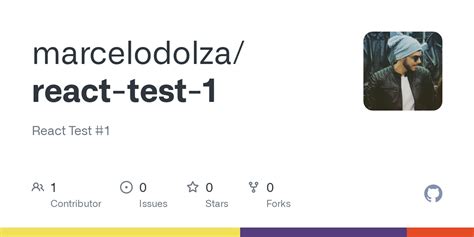GitHub Marcelodolza React Test React Test