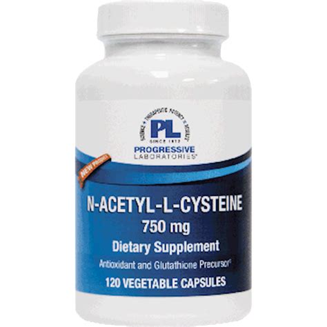 N Acetyl L Cysteine P37066 Progressive Labs