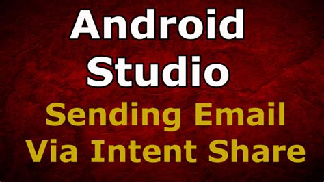 How To Send Email In Android Studio Codeloop