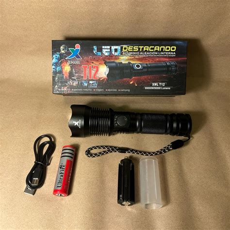 ไฟฉายรุ่น Jx 9910 Xml T12 ไฟฉาย Flash Light ส่องไกล 300 เมตร ทนทาน ส่องสว่างเดินป่า ตั้งเเคมป์
