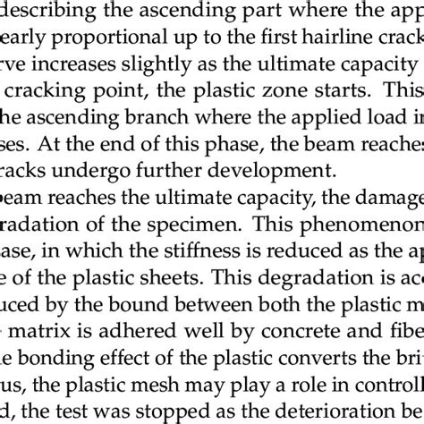 experimental test load displacement curves download scientific diagram