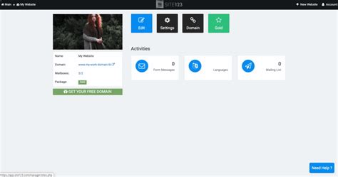 Edit Mailbox Settings Support Center SITE123