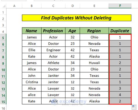 How To Find Duplicates Without Deleting In Excel 7 Methods Exceldemy