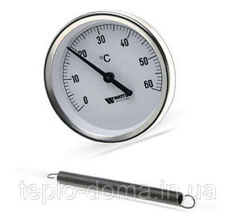 Термометр WATTS 120° З накладною з пружиною (ID#1760082537), цена: 299. ...