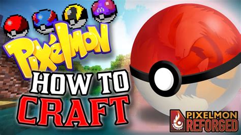 How To Make A Pokeball In Pixelmon