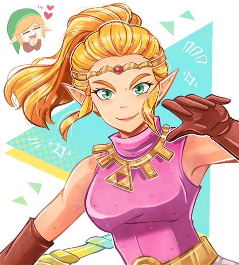 Princess Zelda Zelda No Densetsu Image By Pichichustudio 4247036