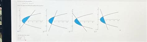 Solved Consider The Following Equations X Y² 1 X Y 3