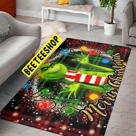 hello grinch trending rug rectangle beeteeshop
