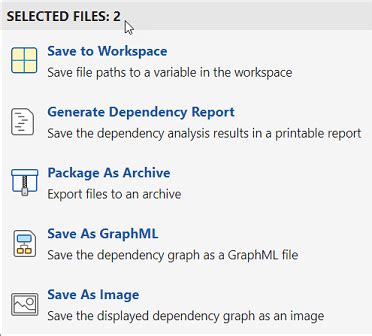 Analyze Project Dependencies MATLAB Simulink