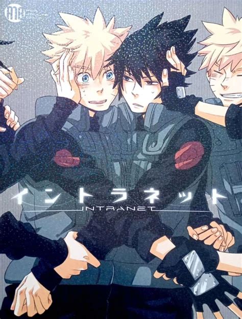 Naruto Sasuke X Naruto Yaoi Doujinshi 56pg Sasunaru Comic Book Bl Manga