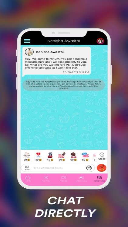 Kenisha Awasthi Official App By Fanory Technology Private Limited