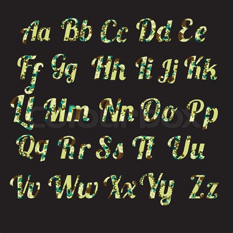 Abc Stock Vector Colourbox