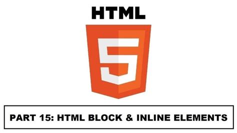 Pc Tips Pro On Linkedin Html Block And Inline Elements Html Full Course Part 15