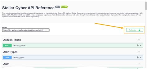 Introducing The Stellar Cyber Api