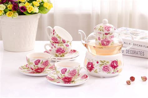 Ceramics Fruit Tea Set